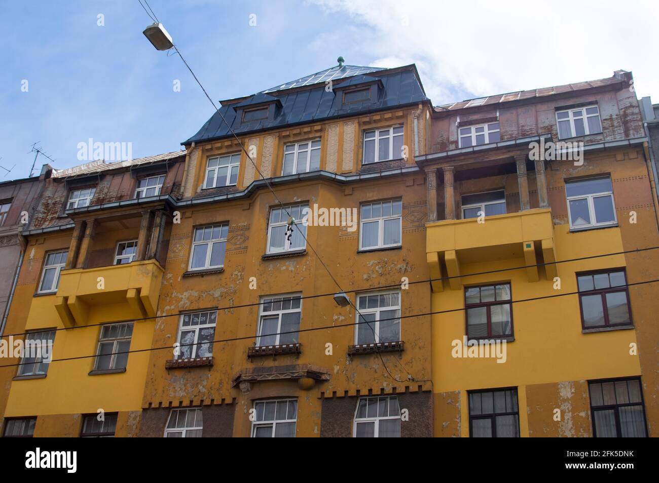 Building architecture in eastern Europe Stock Photo - Alamy