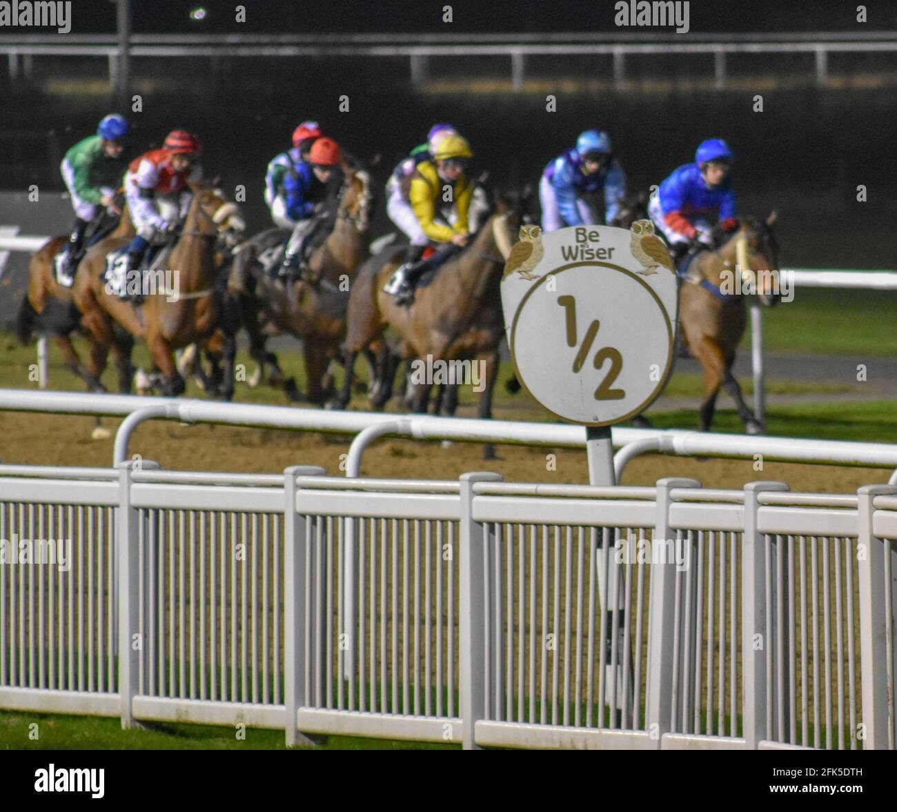 Crowds watching at cheltenham hi-res stock photography and images - Alamy