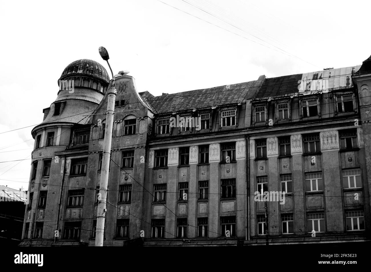 Building architecture in eastern Europe Stock Photo - Alamy