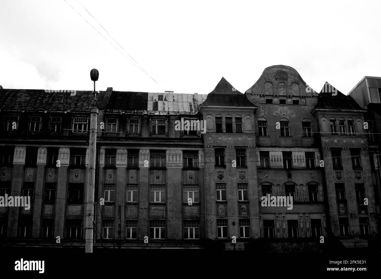 Building architecture in eastern Europe Stock Photo - Alamy