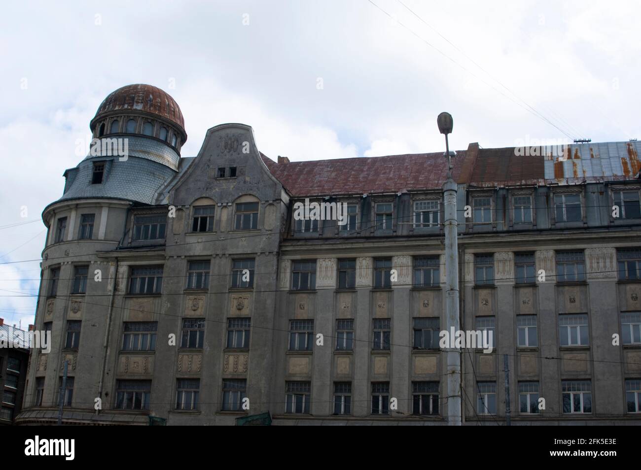 Building architecture in eastern Europe Stock Photo - Alamy