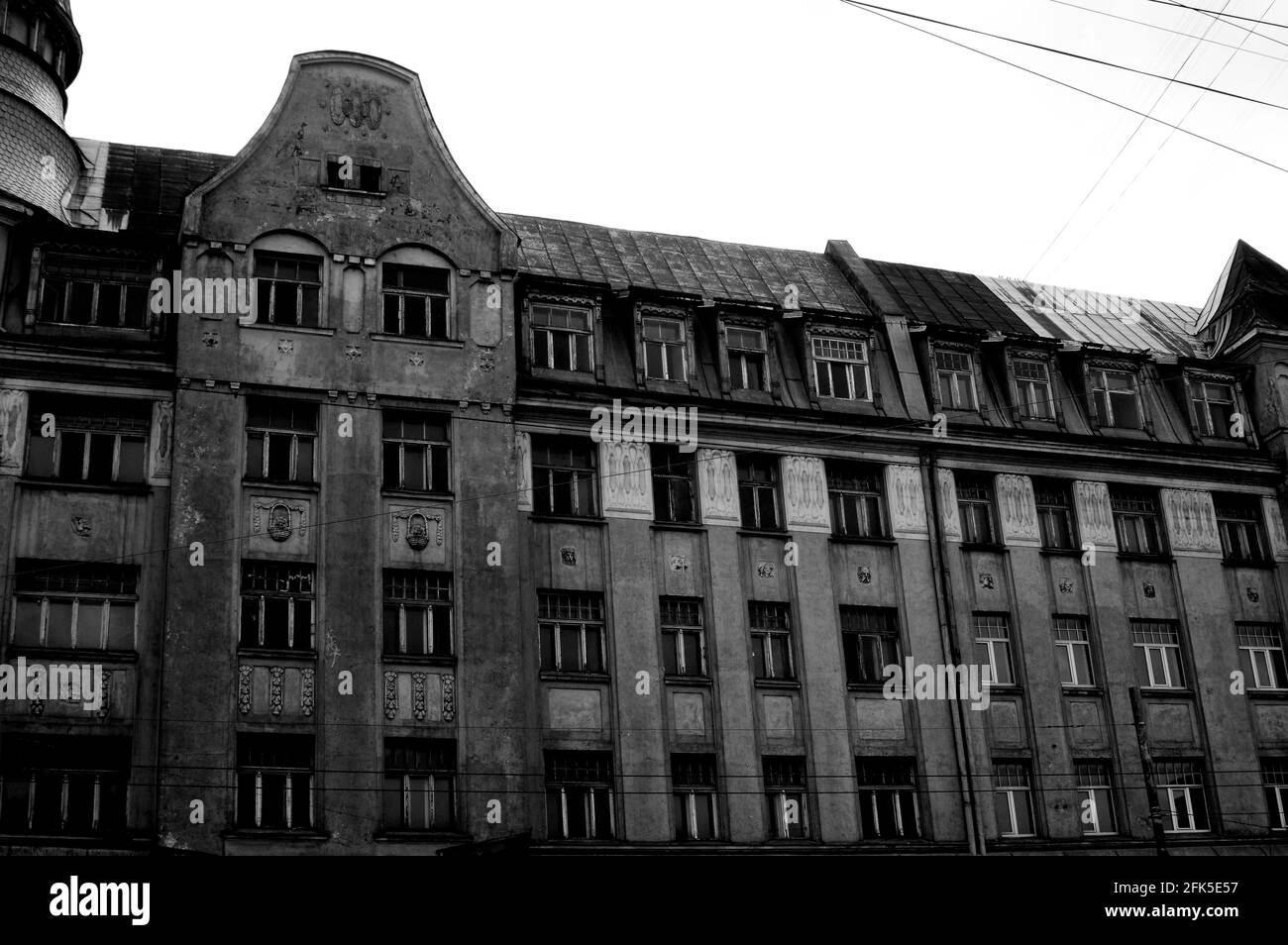 Building architecture in eastern Europe Stock Photo - Alamy