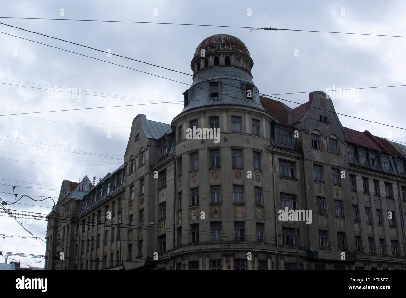 Building architecture in eastern Europe Stock Photo - Alamy