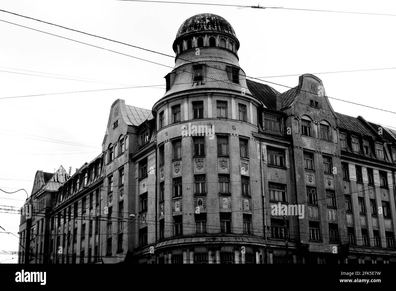 Building architecture in eastern Europe Stock Photo - Alamy