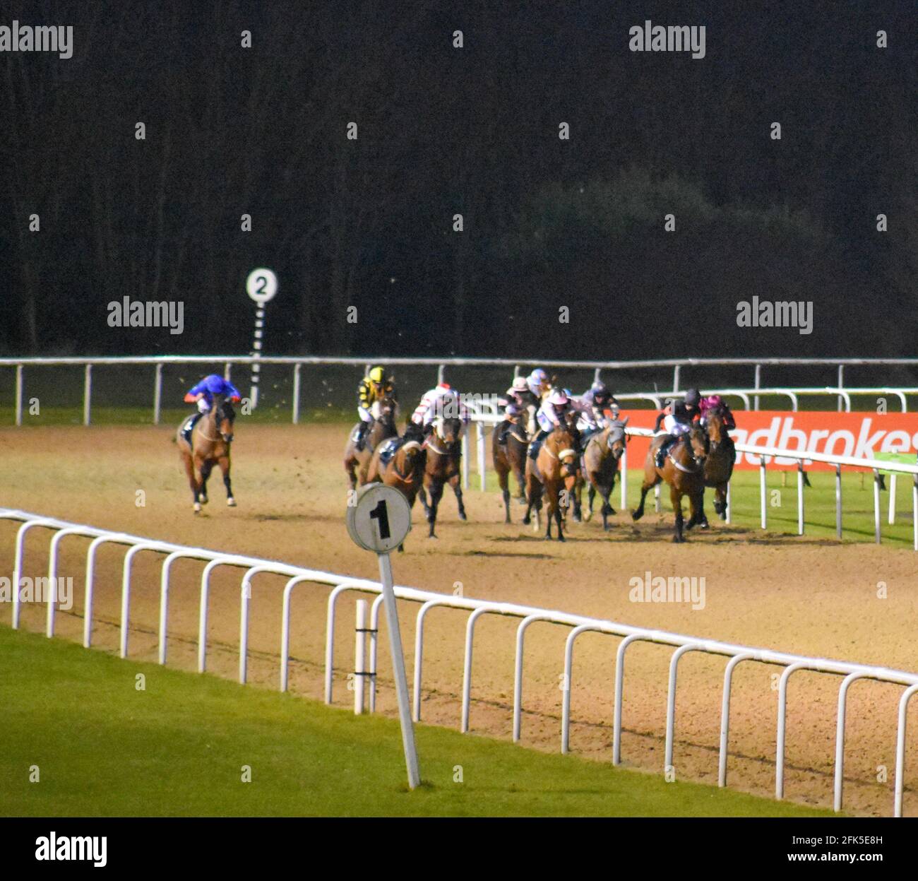 Horse racing wolverhampton racecourse hi-res stock photography and ...