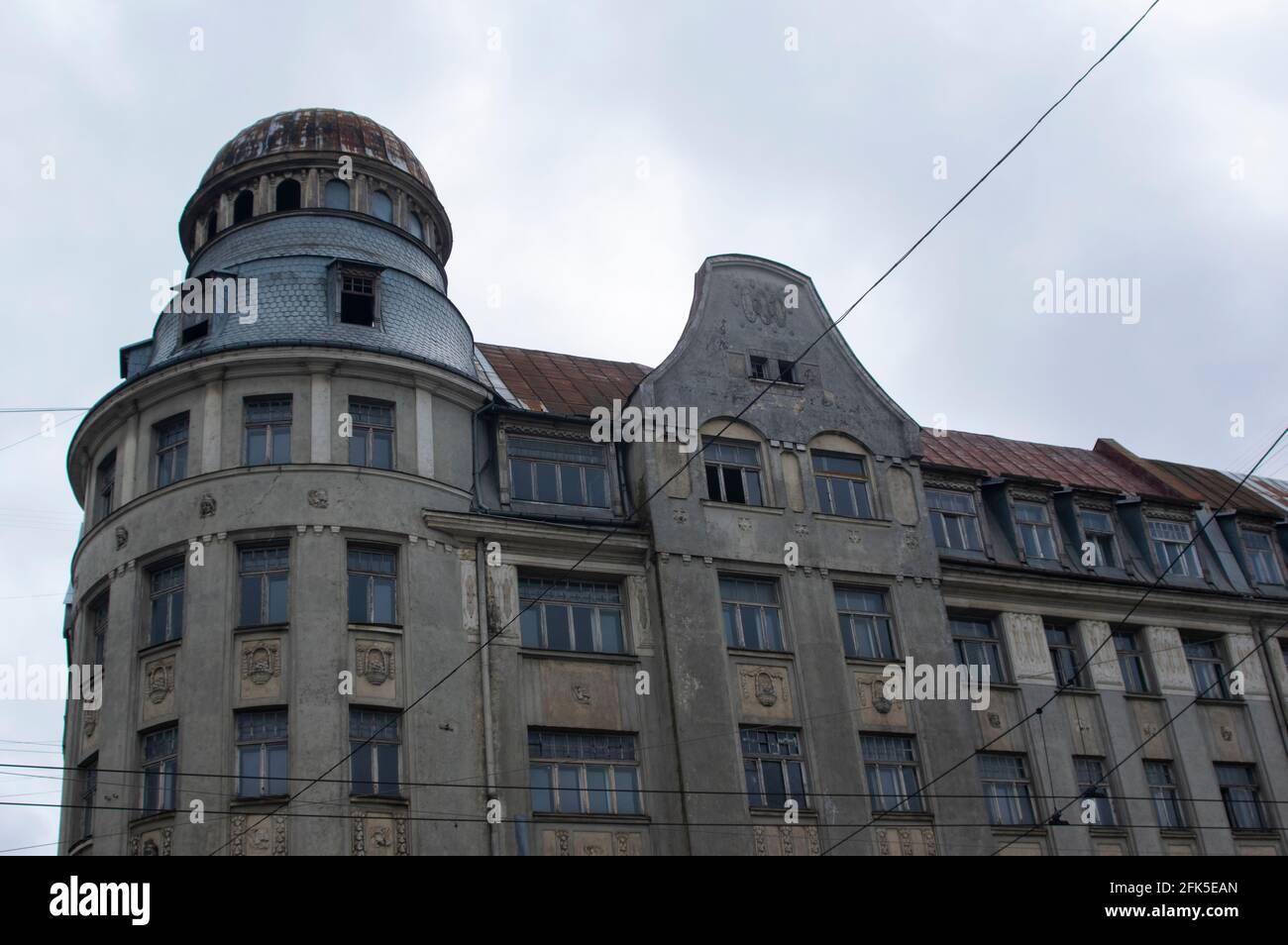 Building architecture in eastern Europe Stock Photo - Alamy