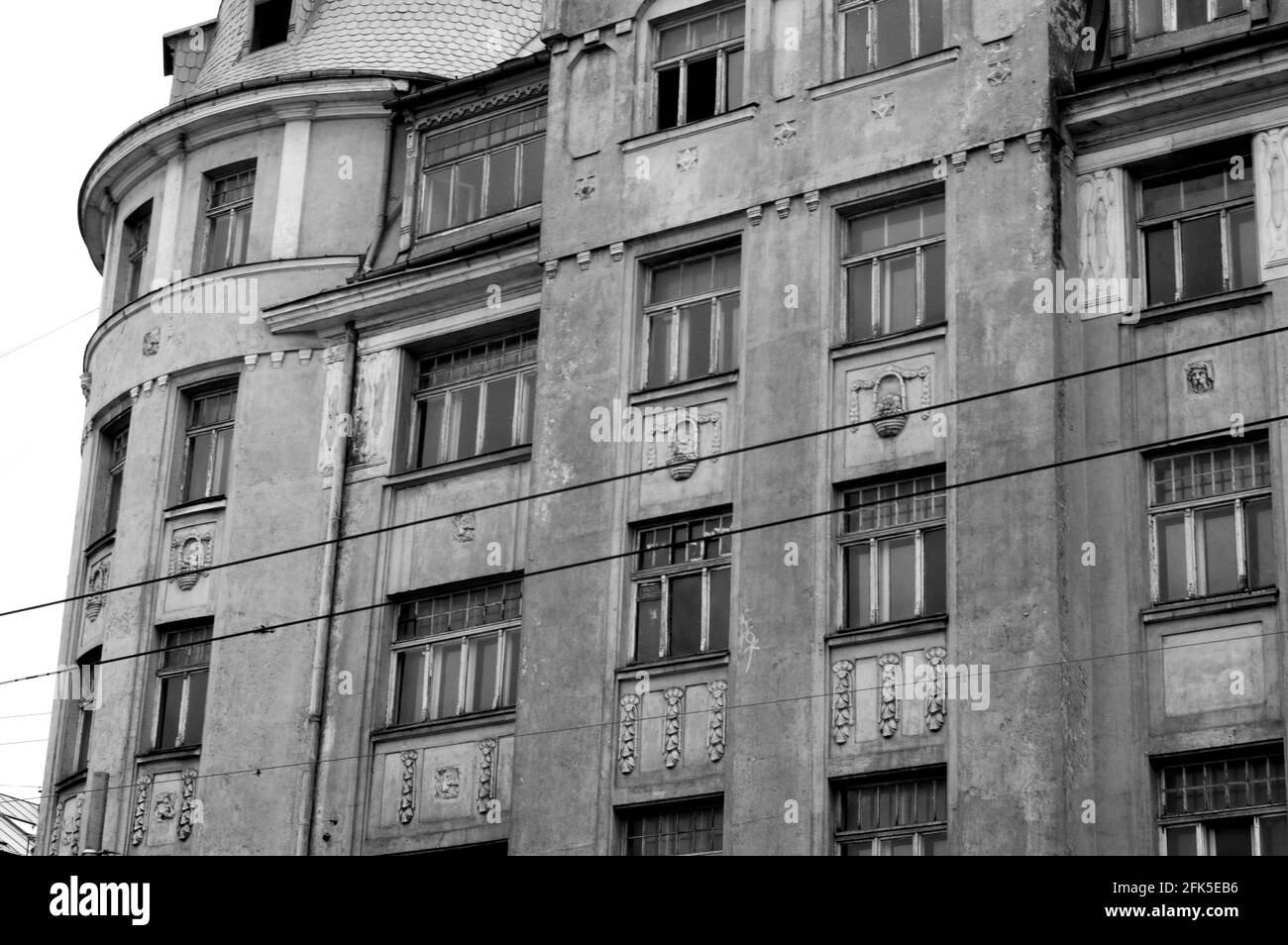Building architecture in eastern Europe Stock Photo - Alamy