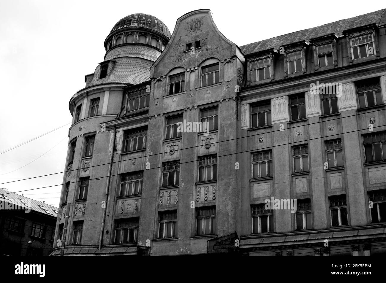 Building architecture in eastern Europe Stock Photo - Alamy