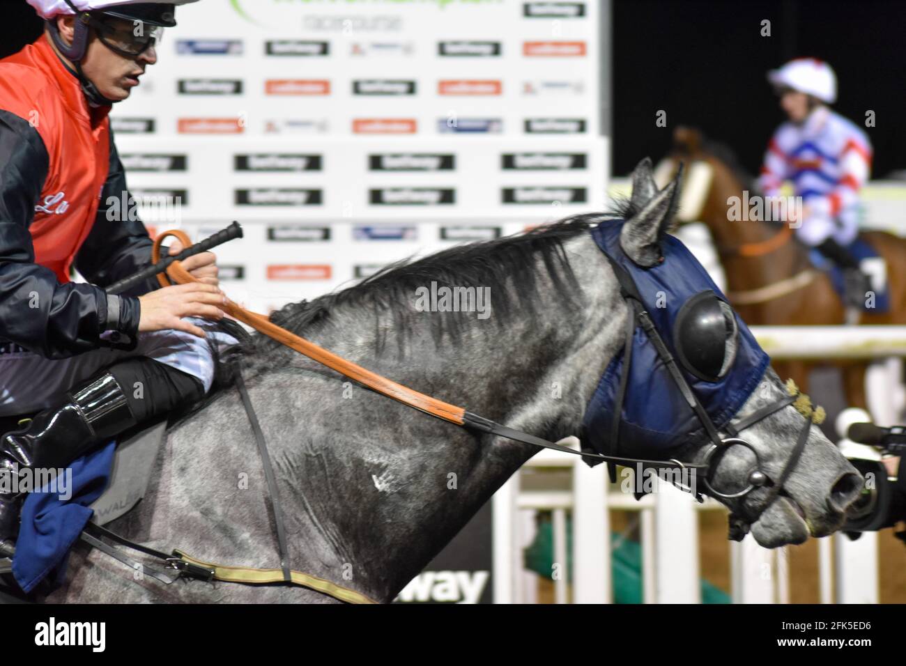 Horse Racing Wolverhampton Racecourse High Resolution Stock Photography ...