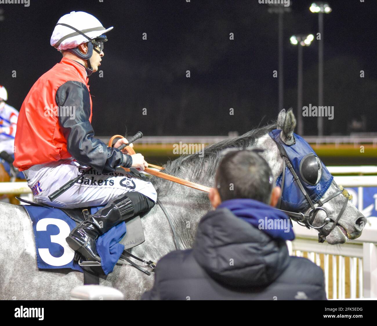Horse racing wolverhampton racecourse hi-res stock photography and ...