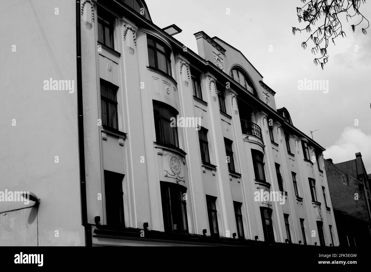 Building architecture in eastern Europe Stock Photo - Alamy