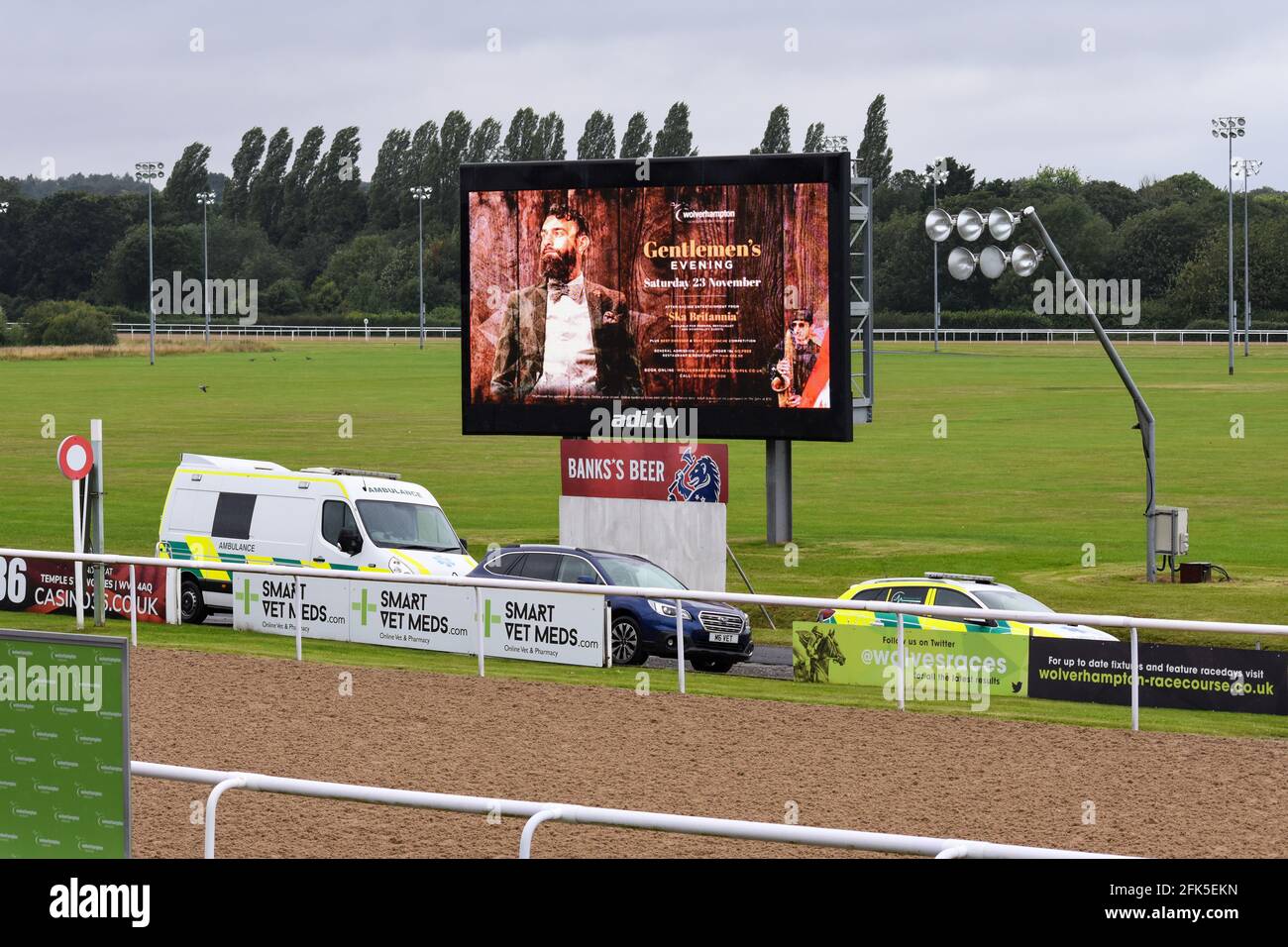 Wolverhampton Races, Wolves Stock Photo - Alamy
