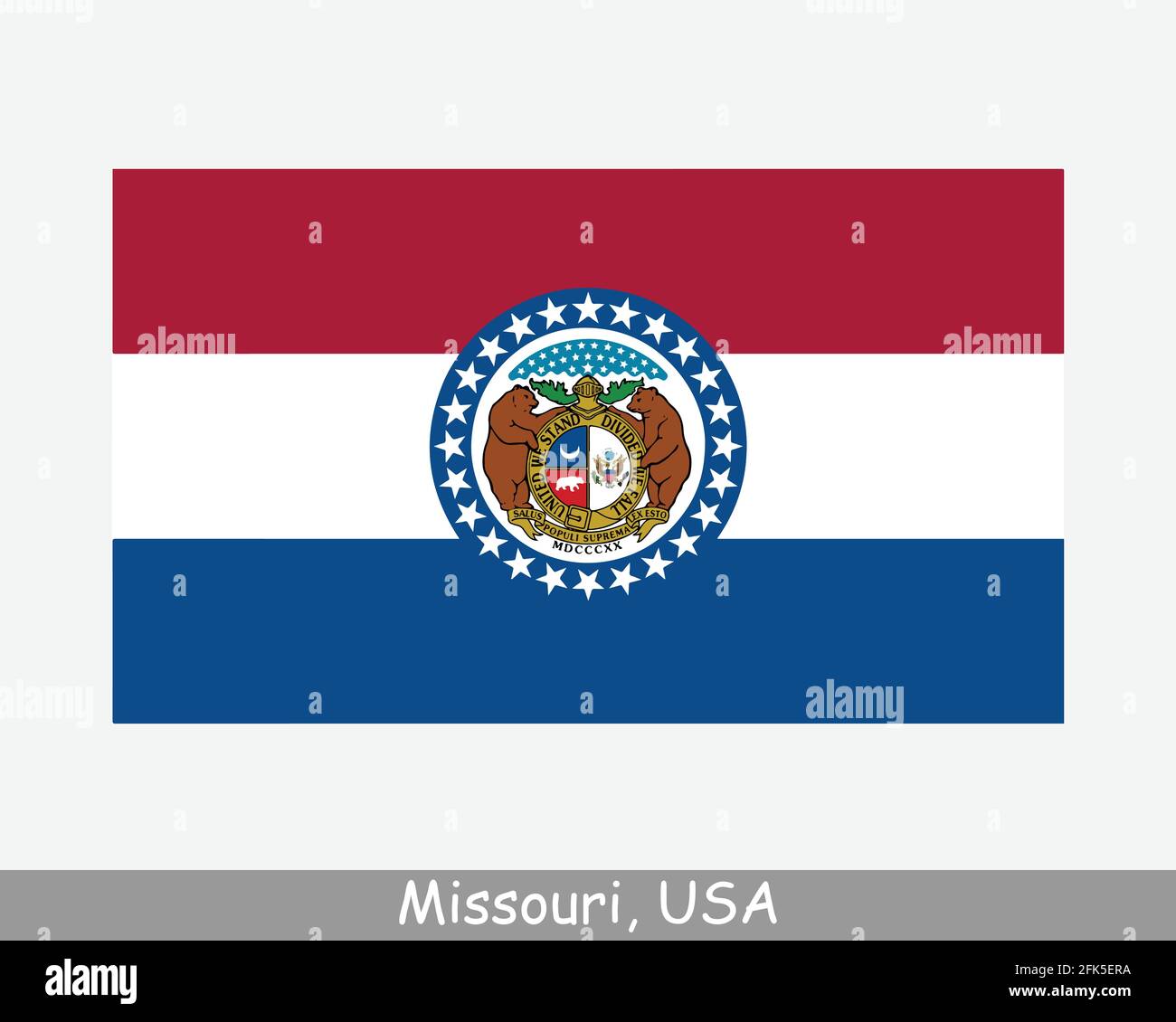 Flag state missouri hi-res stock photography and images - Alamy