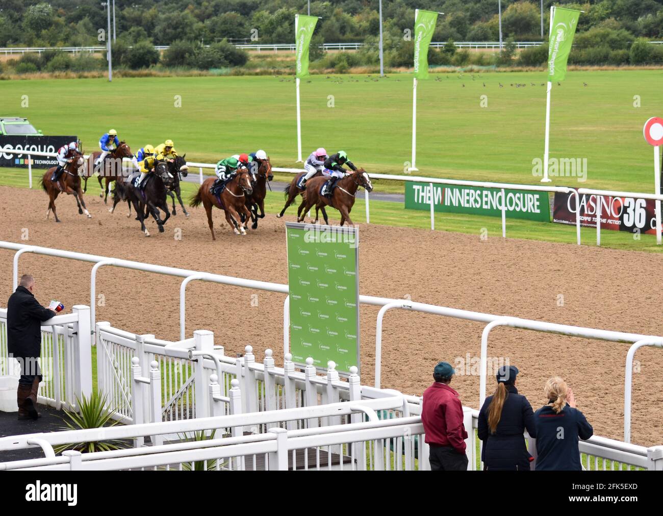 Wolverhampton Races, Wolves Stock Photo - Alamy