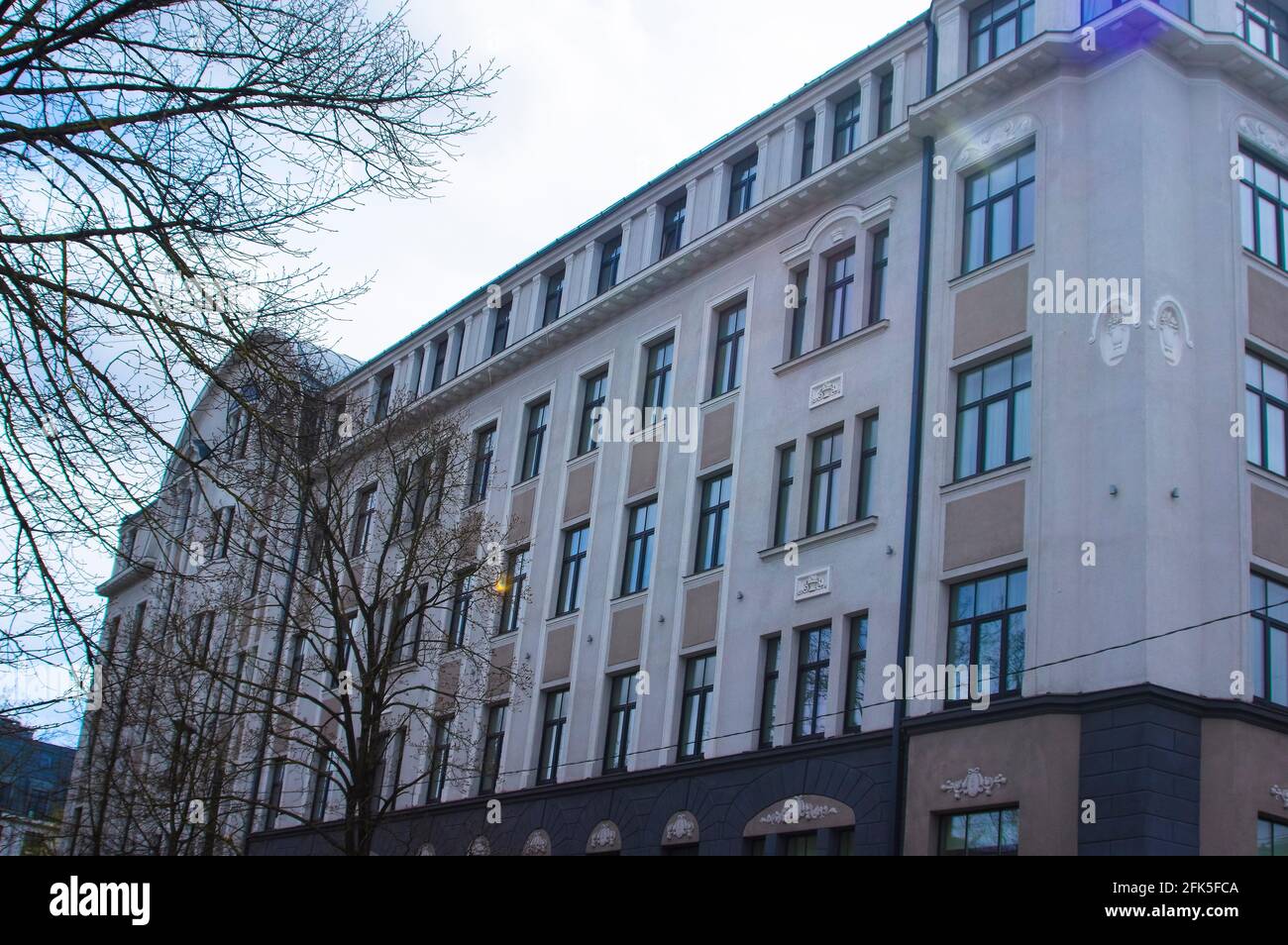 Building architecture in eastern Europe Stock Photo - Alamy