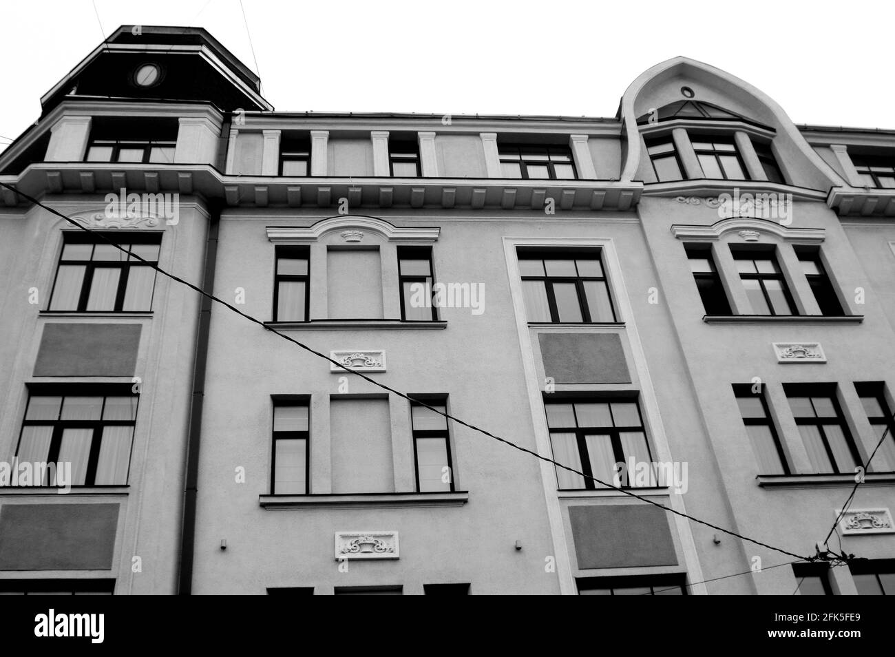 Building architecture in eastern Europe Stock Photo - Alamy
