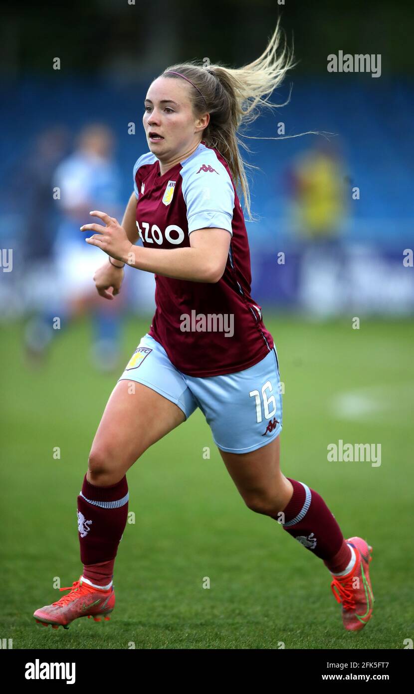 Aston Villa's Olivia McLoughlin during the FA Women's Super League ...