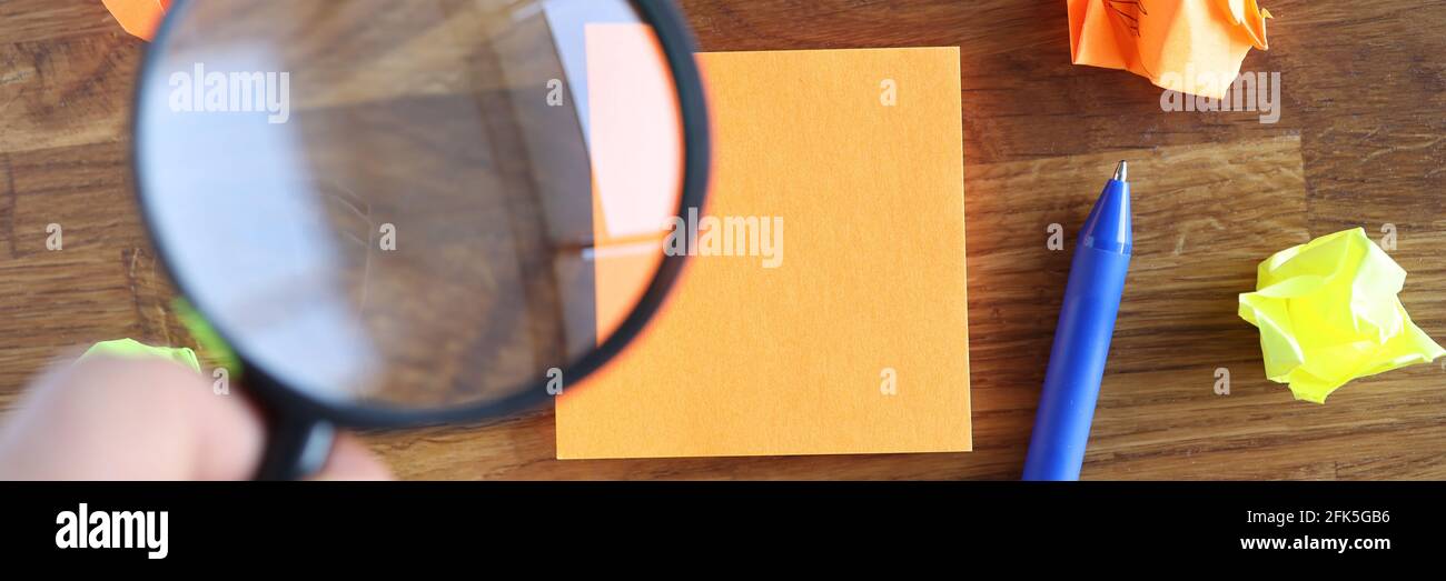 Magnifying Glass Sticker High Resolution Stock Photography and Images ...