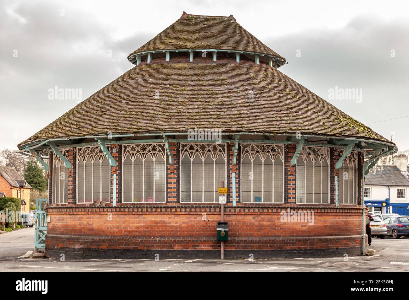 The Round Market in Tenbury Wells, Worcestershire, UK Stock Photo - Alamy