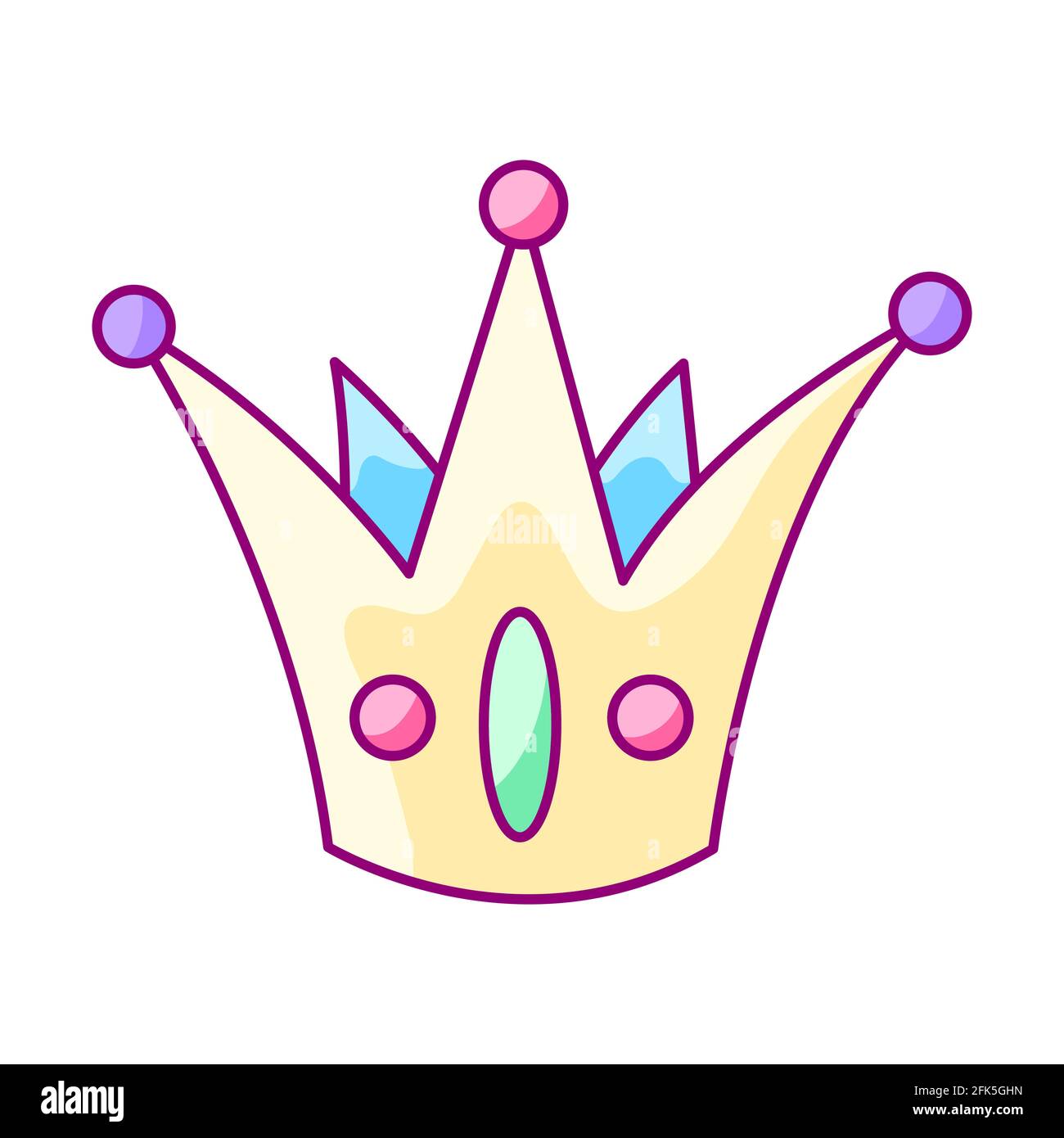 Cute Cartoon Crown