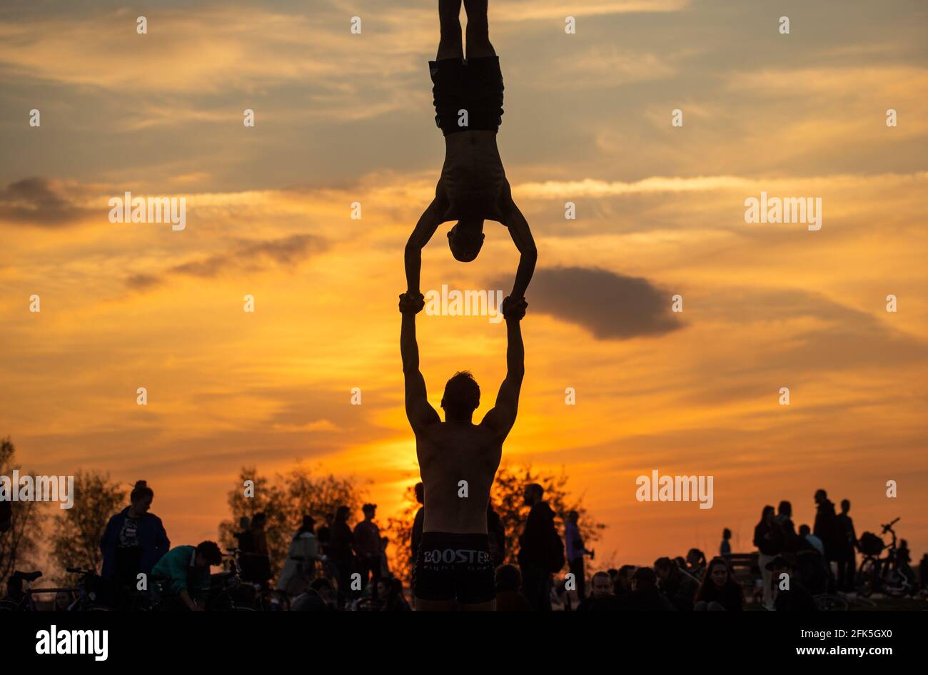 Acrobatic Exercises High Resolution Stock Photography and Images - Alamy