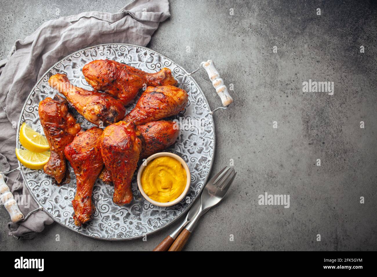 Indian chicken legs hi-res stock photography and images - Alamy