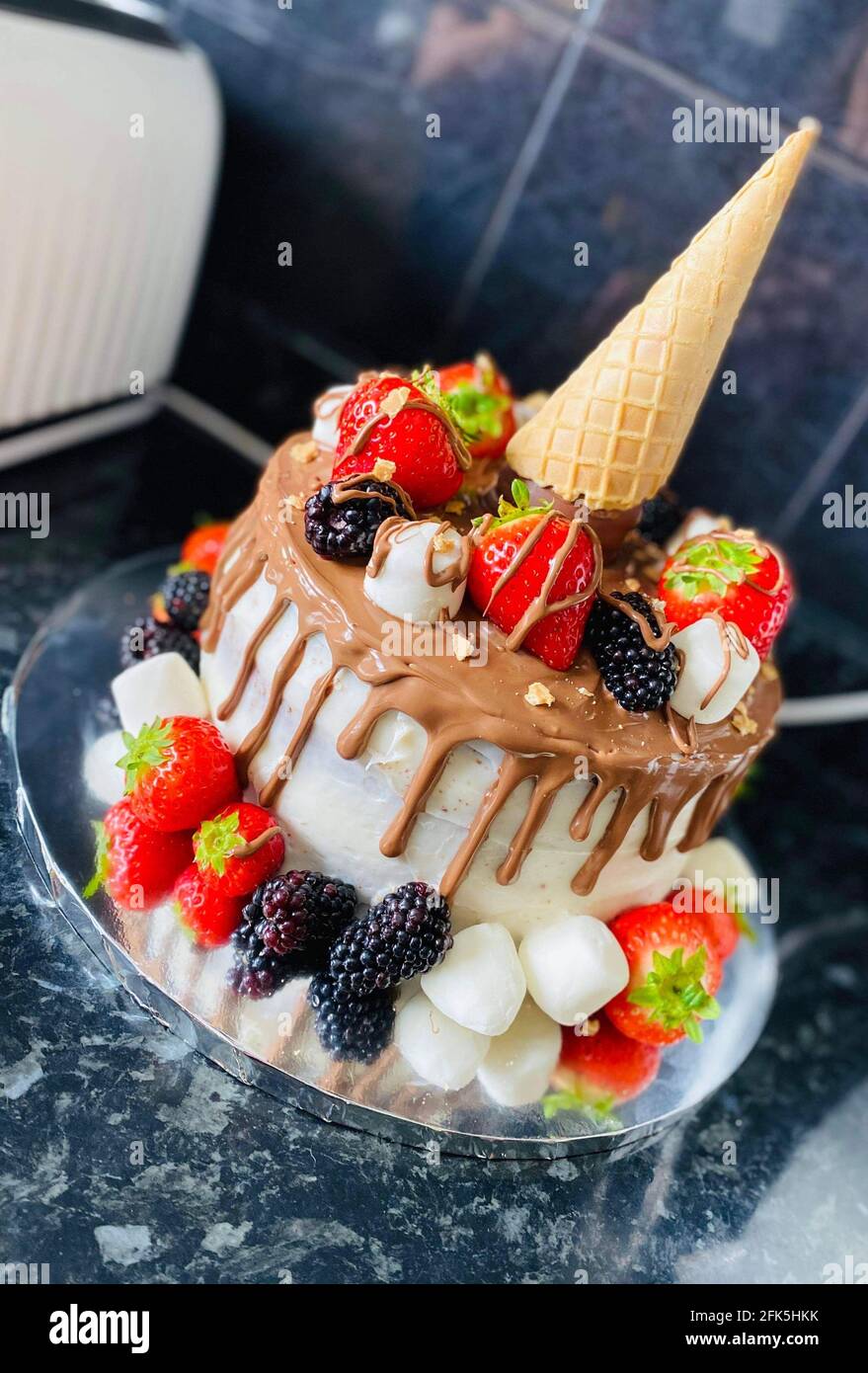 Cake, birthday cake Stock Photo - Alamy