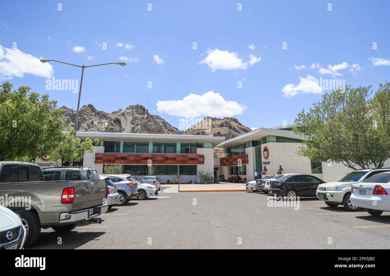 Confederation of Workers of Mexico CTM SONORA, CTM Hermosillo. Facade ...