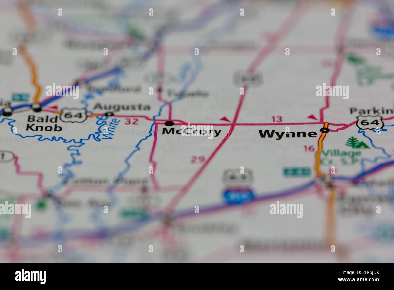 Mccory map hi-res stock photography and images - Alamy