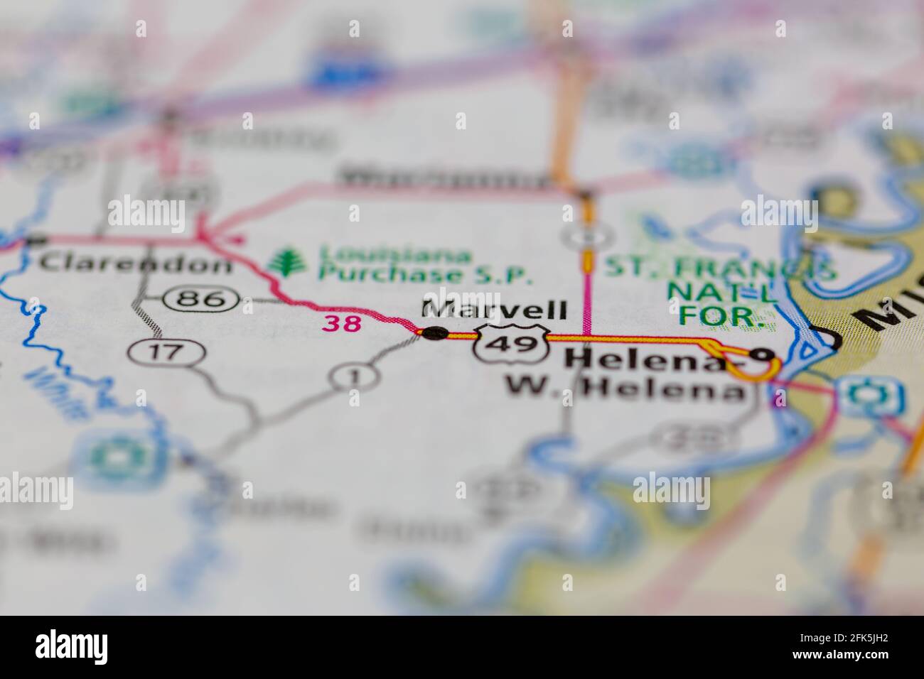 Map of marvell hi-res stock photography and images - Alamy