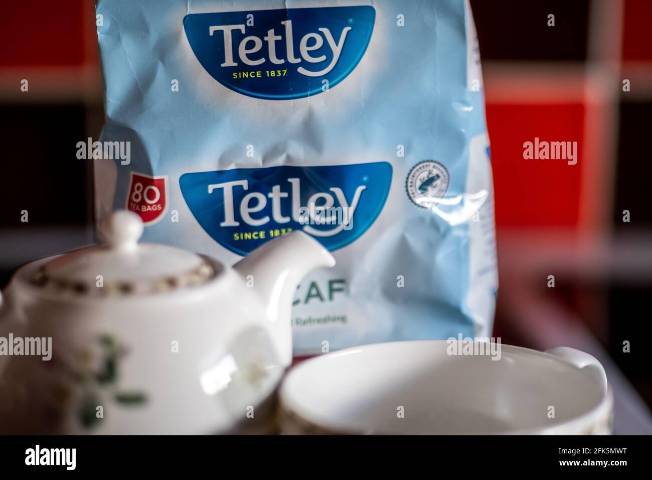 Tetley tea bag hi-res stock photography and images - Alamy