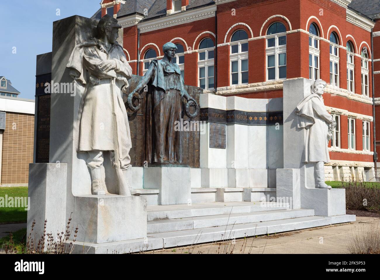 Oregon, Illinois / United States - April 27th, 2021: The Soldiers ...