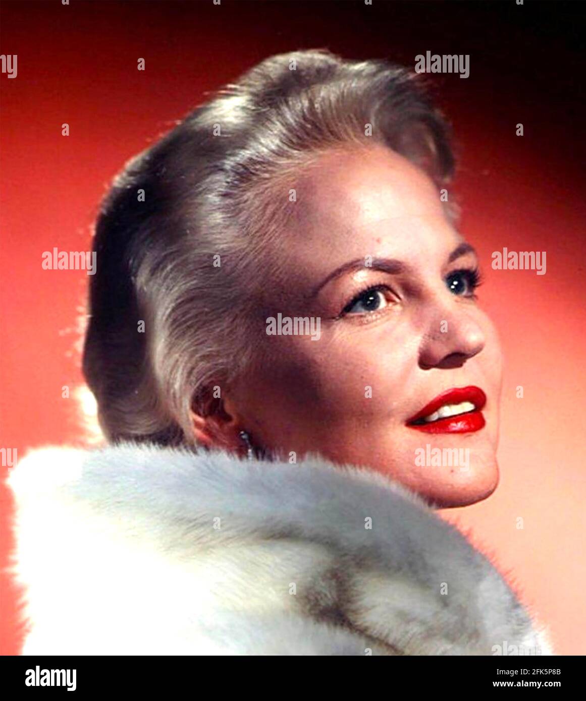 PEGGY LEE (1920-2002) American film actress and singer about 1965 Stock ...