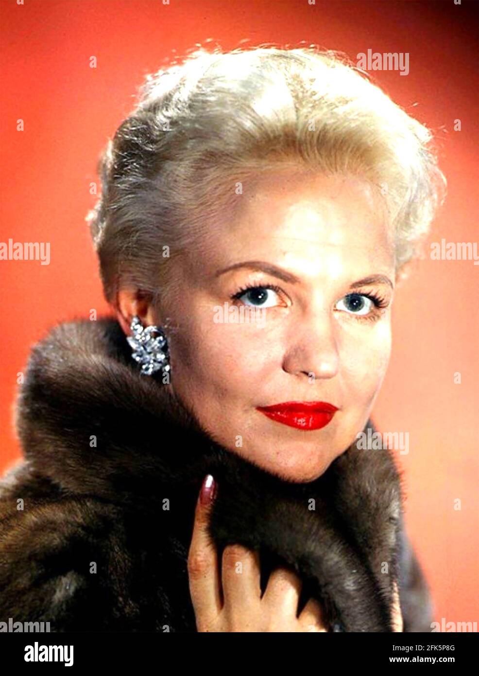 PEGGY LEE (1920-2002) American film actress and singer about 1965 Stock ...
