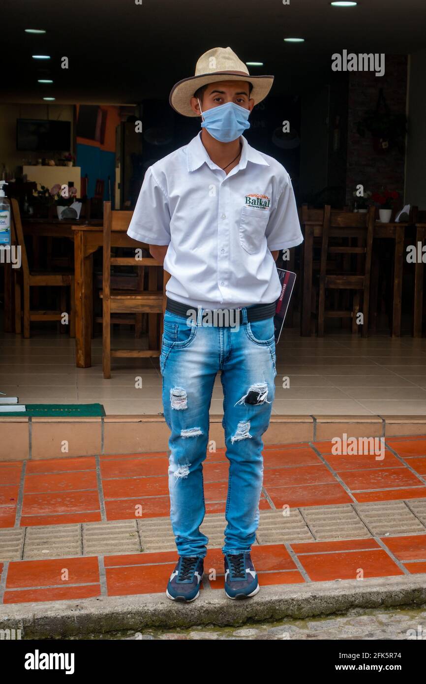 Colombian typical costume hi-res stock photography and images - Alamy