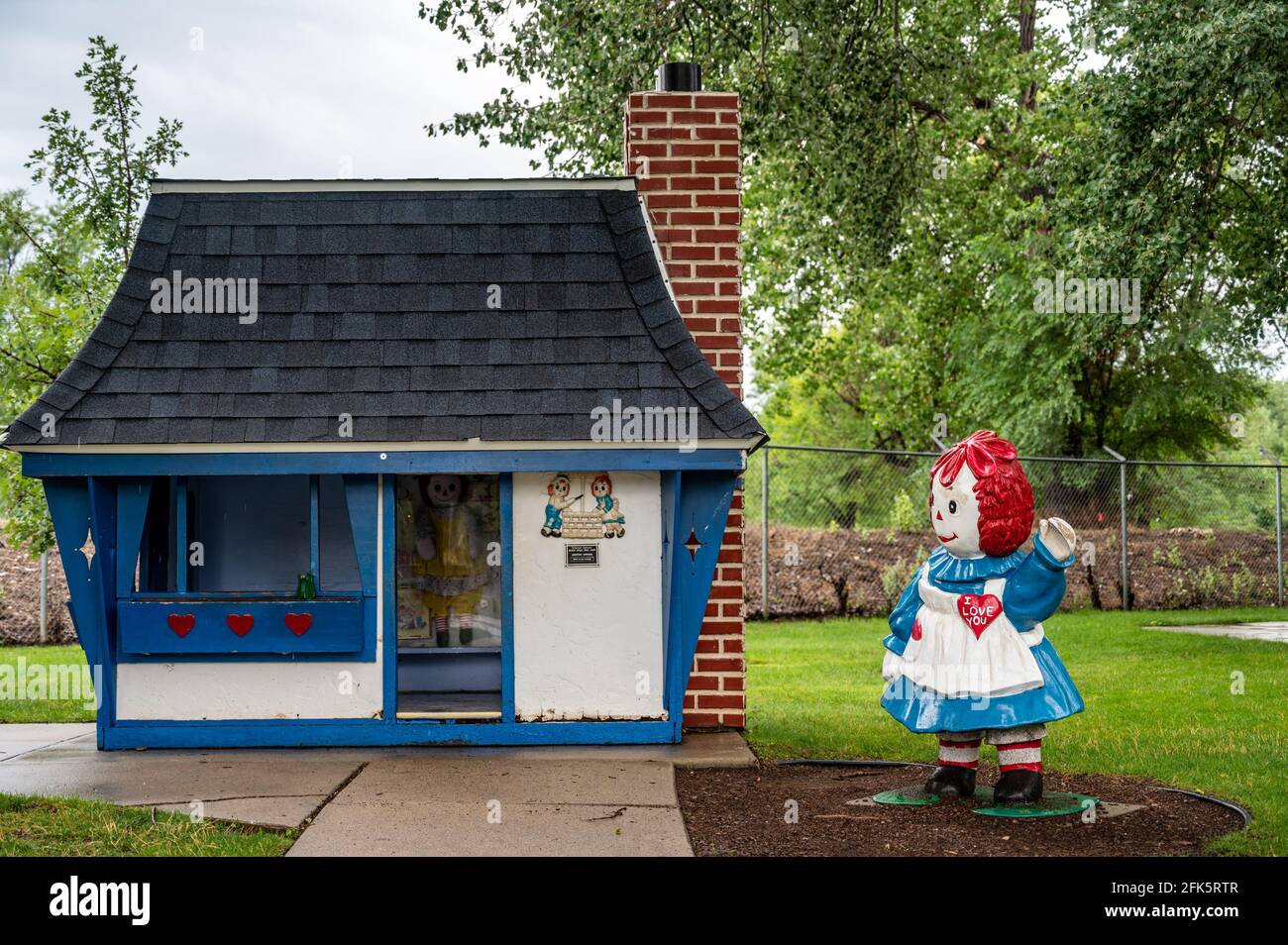 Storybook Island, Rapid City, South Dakota, USA; 7-2020 - raggedy ann ...