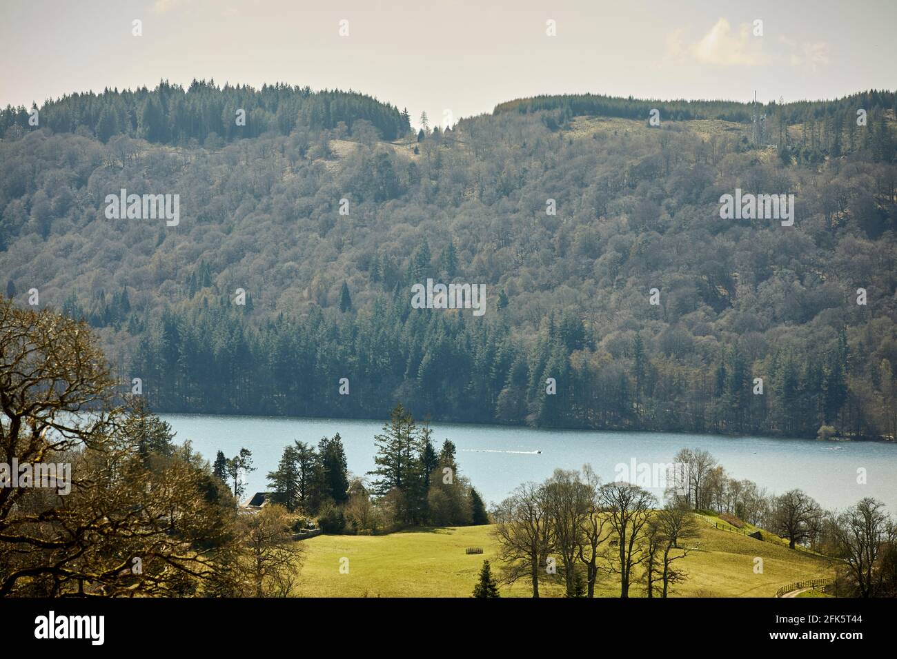 Windermere lake district aerial hi-res stock photography and images - Alamy