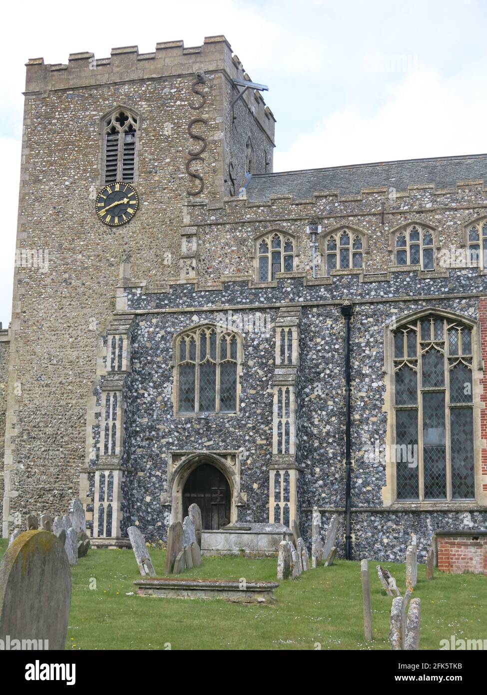 The medieval church of St Mary Magdalene on the High Street in the ...