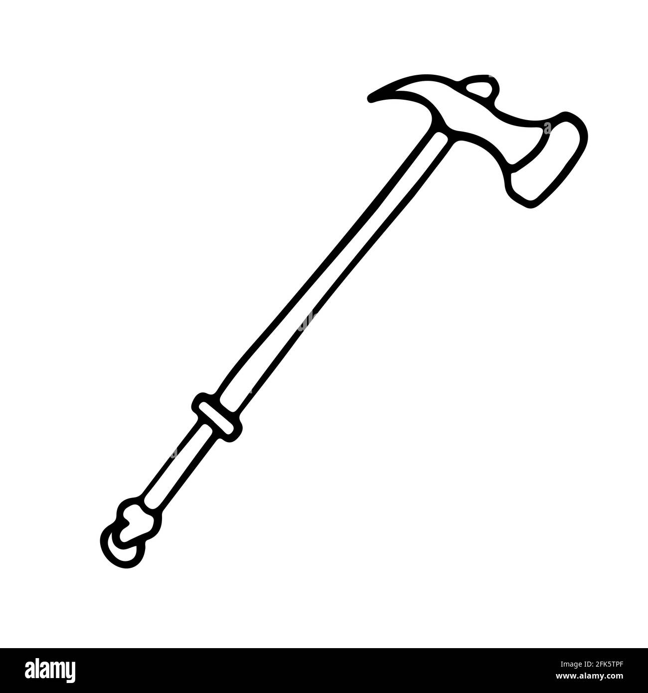 The great knight claw in doodle style isolated Stock Vector Image & Art ...