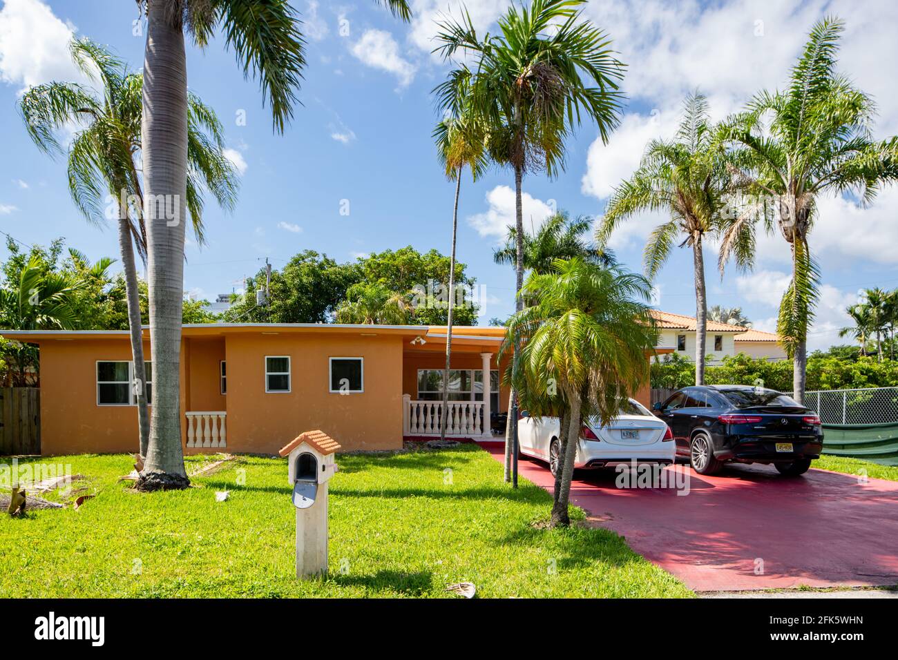 Photo series of single family homes in Golden Shores neighborhood in ...