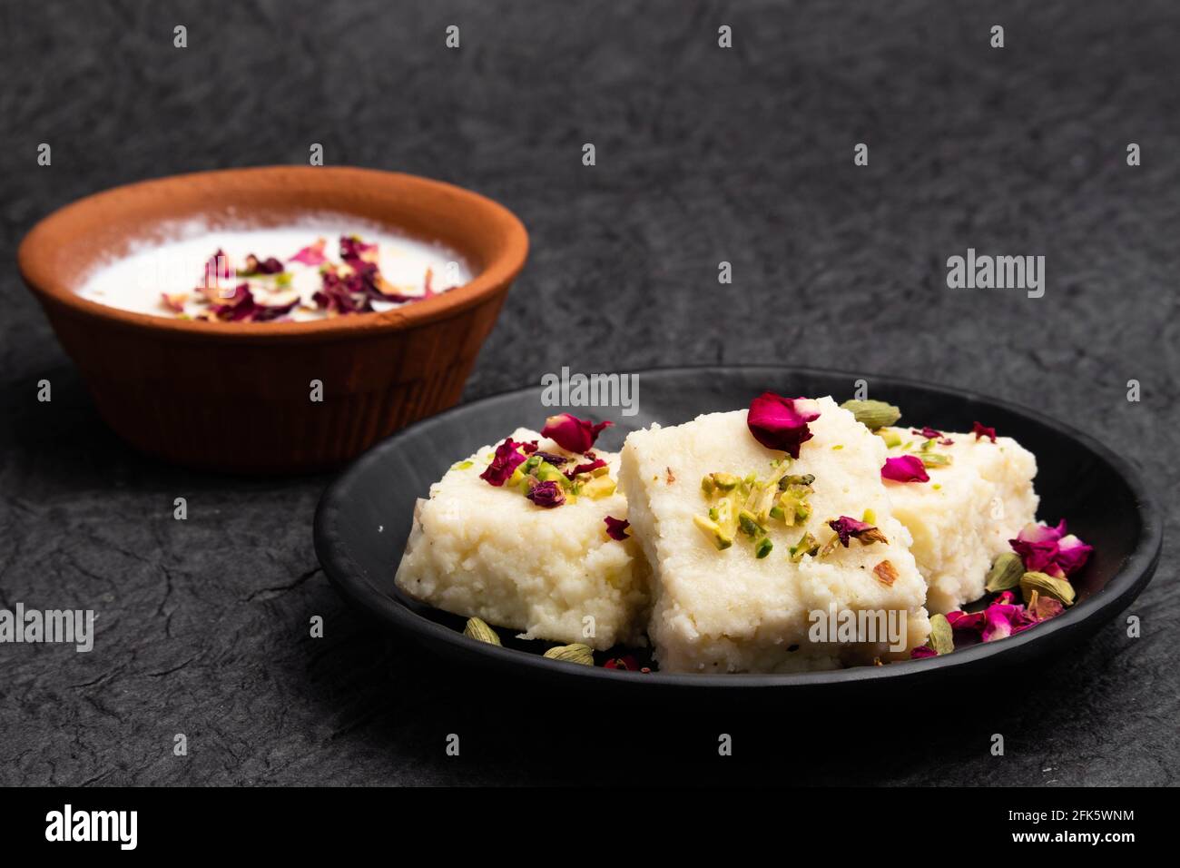 Indian Mithai Hot Kalakand Burfi Also Known As Alwar Mawa Qalaqand ...