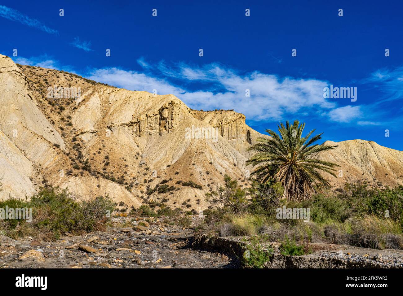 Tabernas desert, Desierto de Tabernas. Europe only desert. Almeria ...