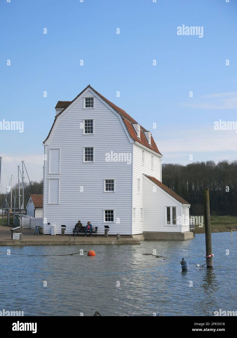 Restored as a fully working tide mill for the production of wholemeal ...