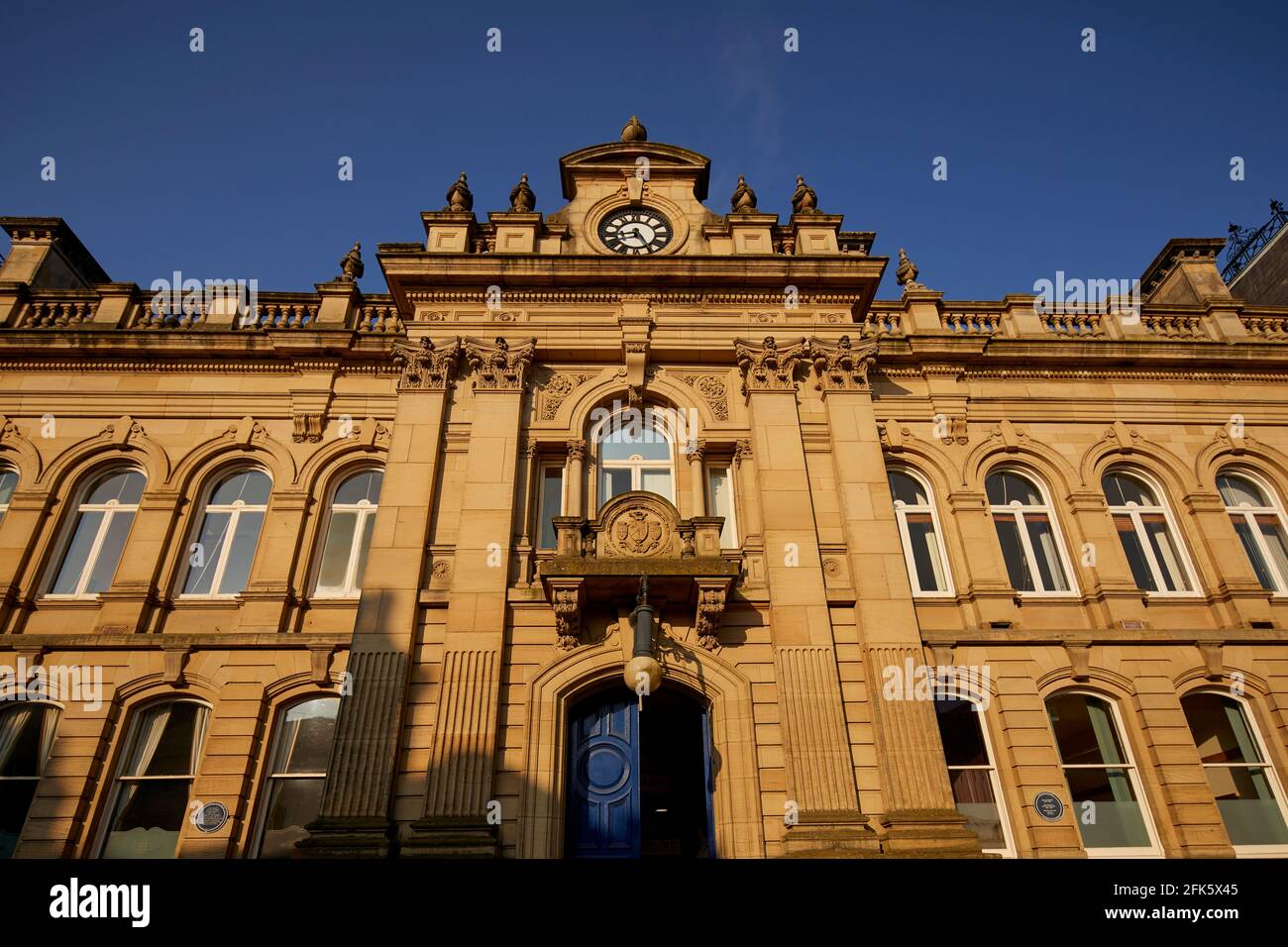 Wolverhampton renaissance style old Town Hall in North Street, Grade II ...