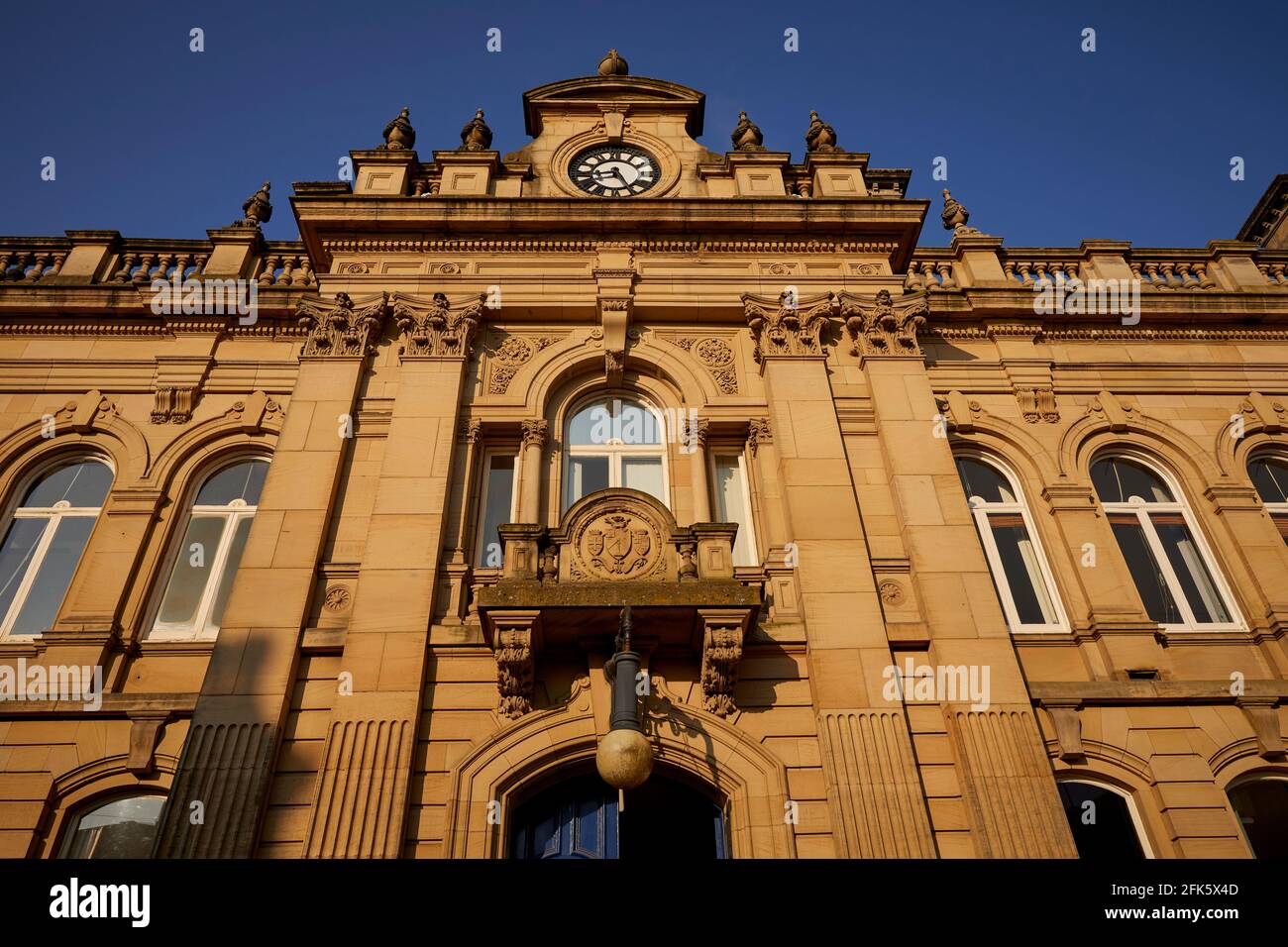 Wolverhampton renaissance style old Town Hall in North Street, Grade II ...