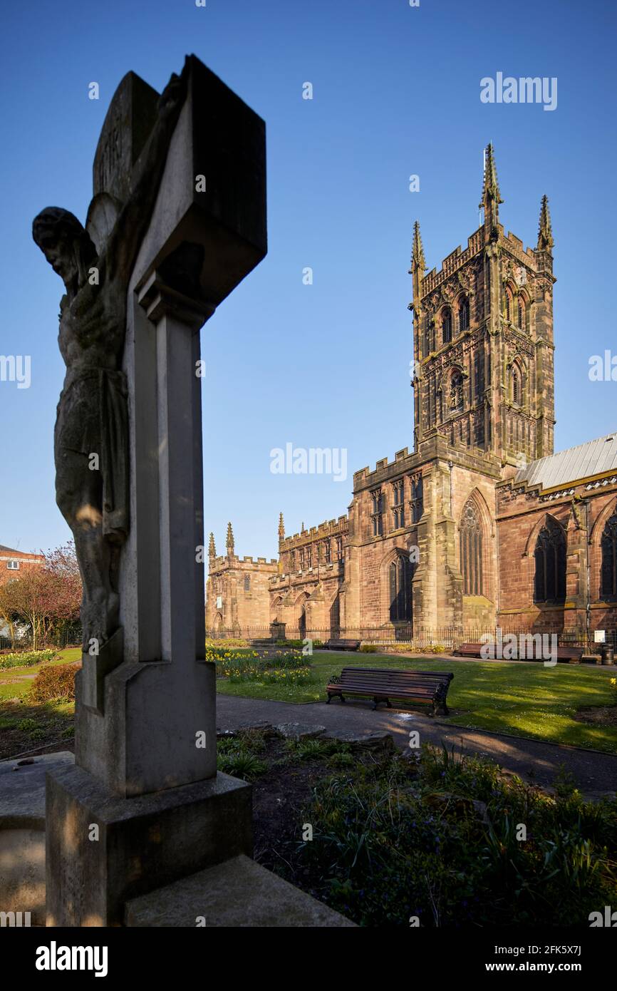 Wolverhampton city, in the West Midlands Grade I listed St Peter's ...