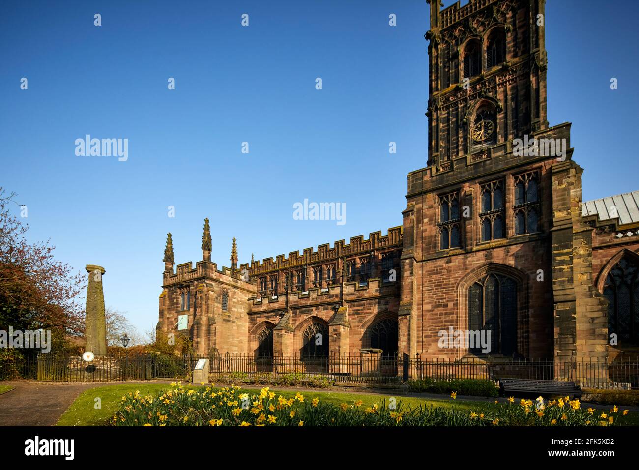 Wolverhampton city, in the West Midlands Grade I listed St Peter's ...