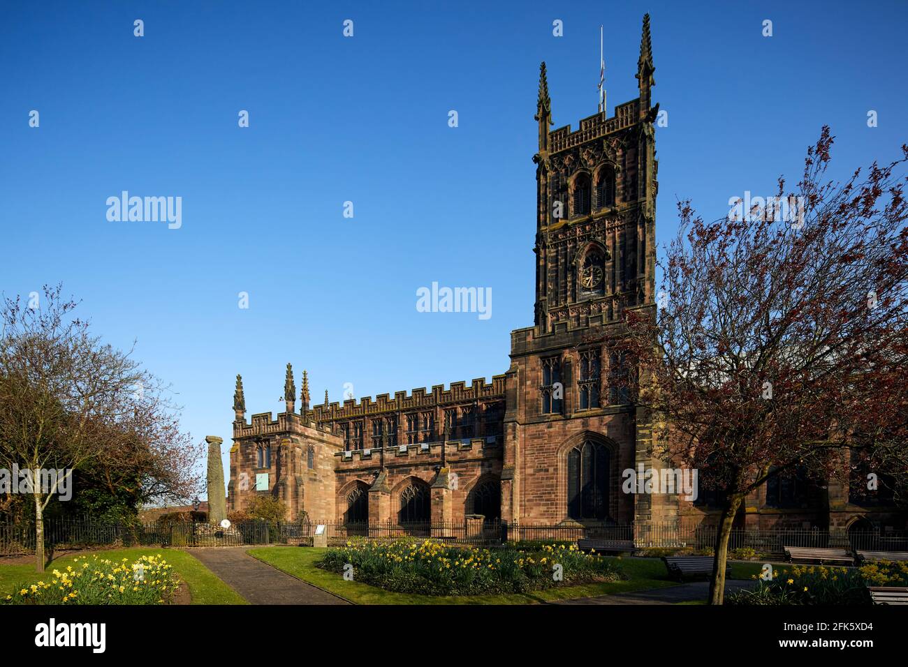 Wolverhampton city, in the West Midlands Grade I listed St Peter's ...