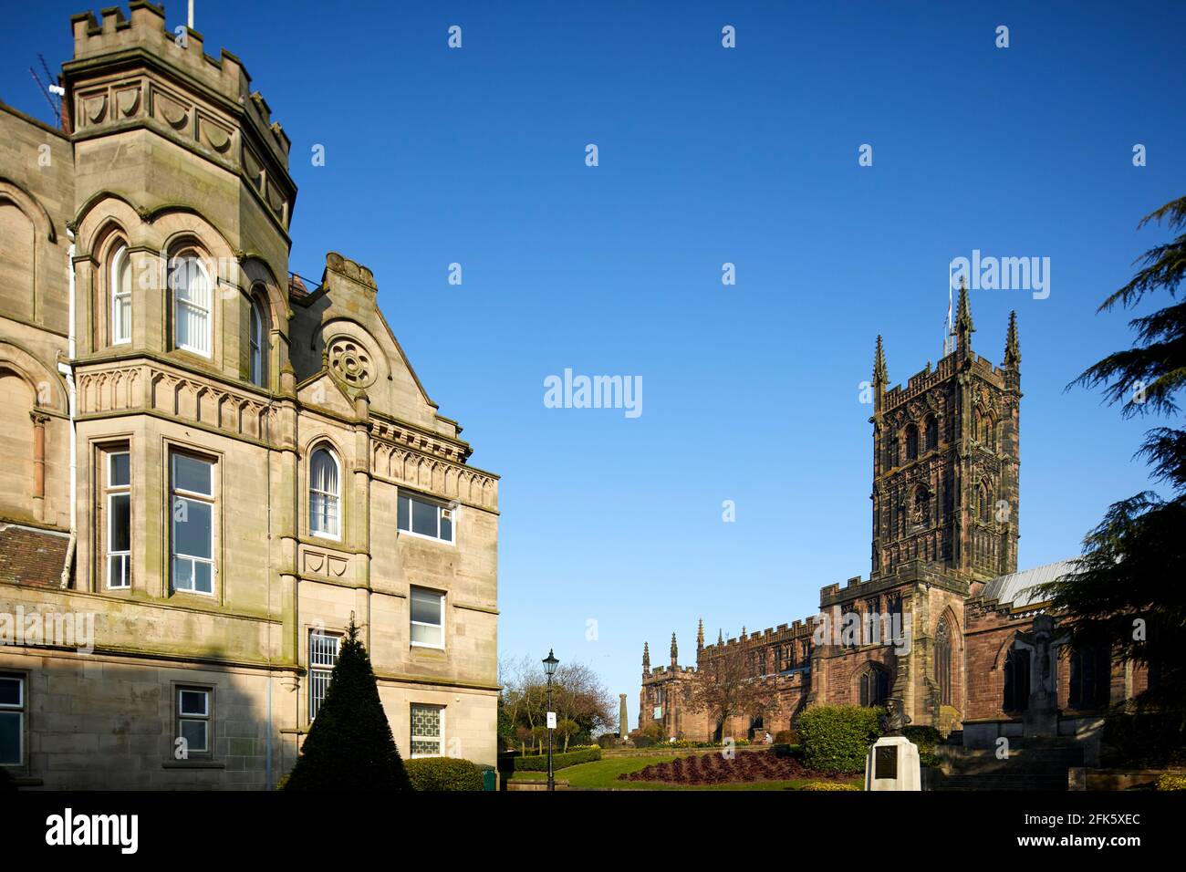 Wolverhampton city, in the West Midlands Grade I listed St Peter's ...