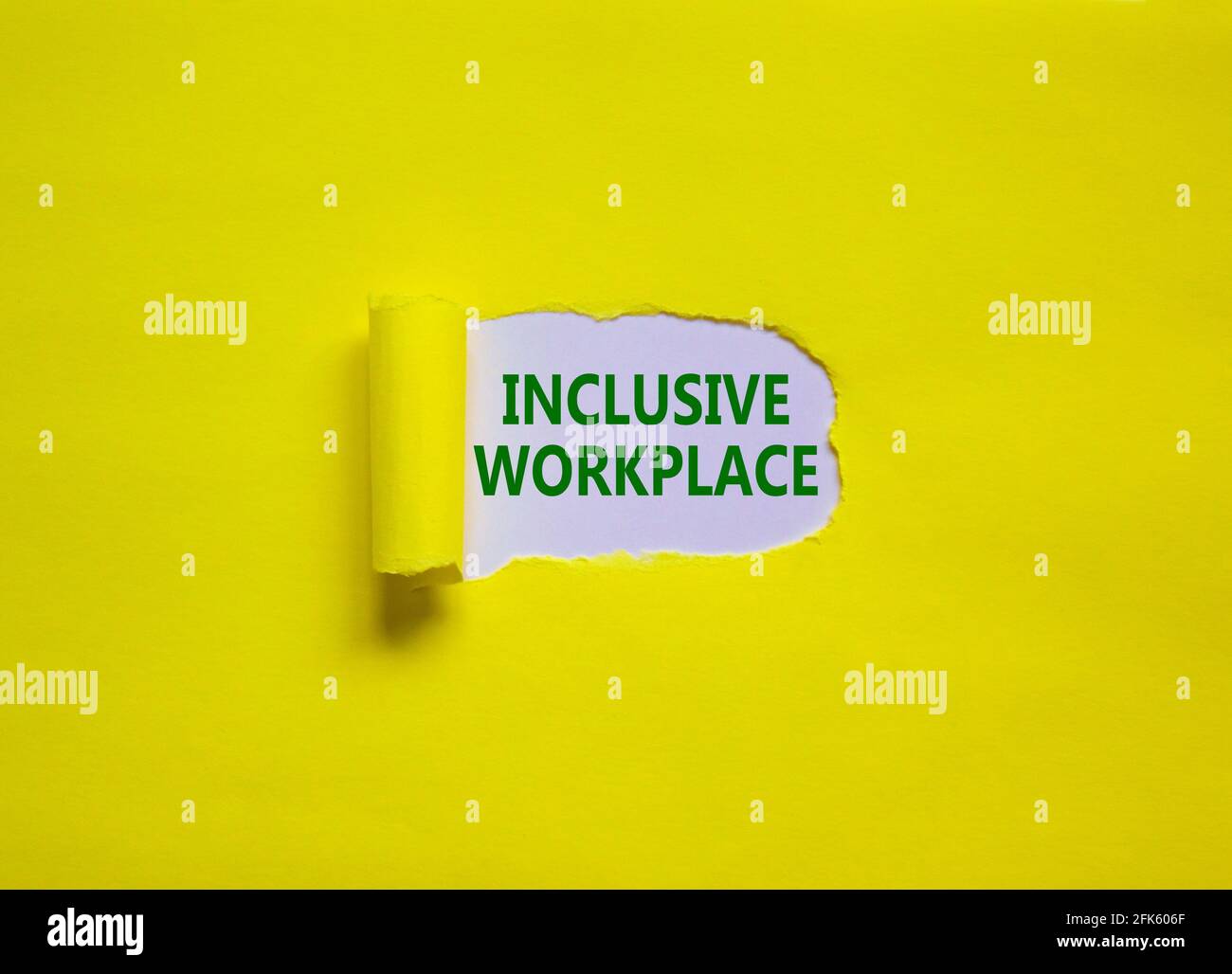 Inclusive workplace symbol. Concept words 'inclusive workplace ...